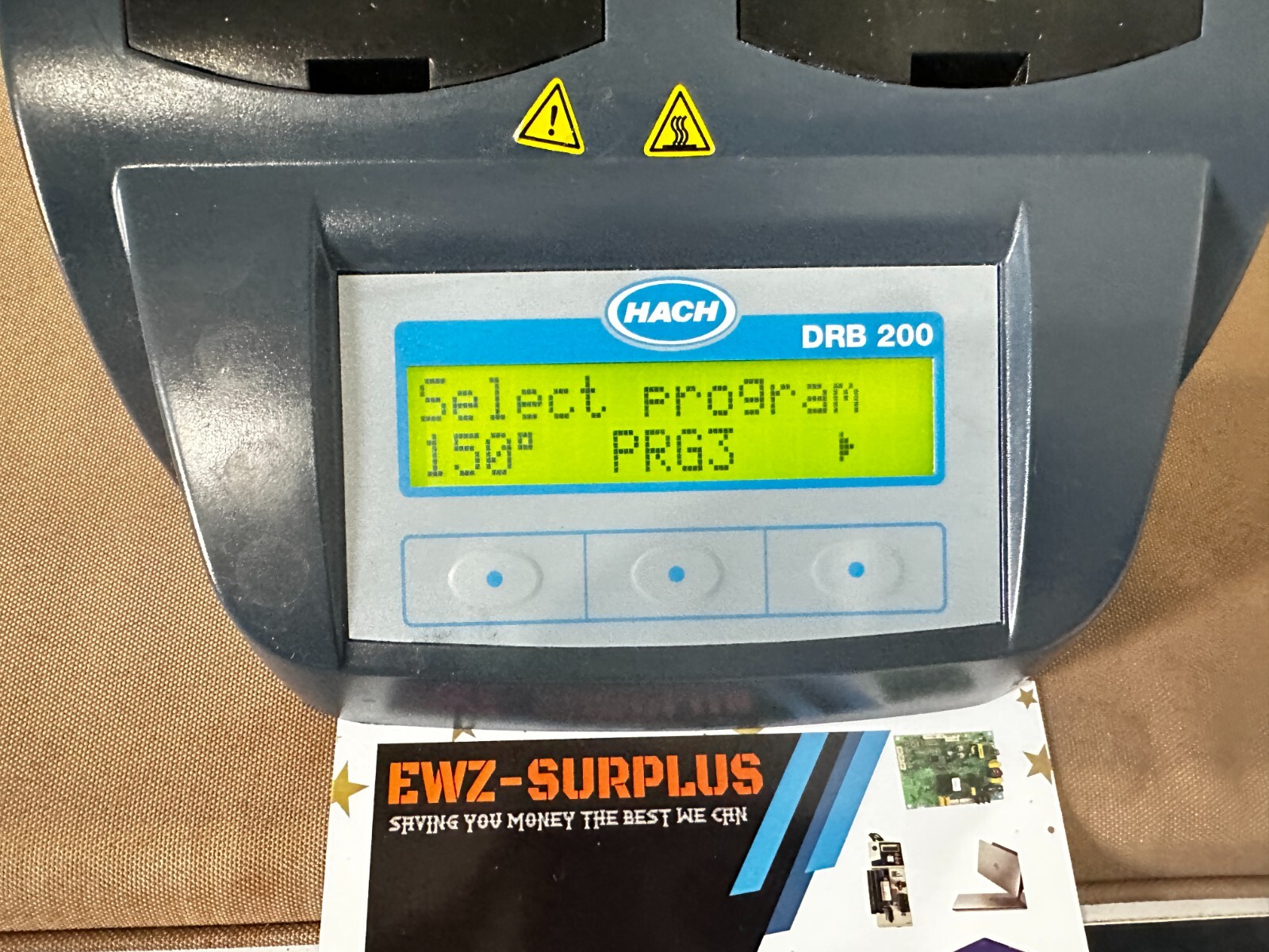 NICE HACH DRB200 DIGITAL REACTOR BLOCK TWO HEATING BLOCK BAY TESTED FOR ...