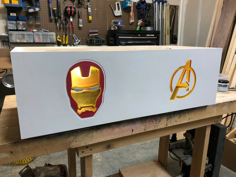 Custom Double Wide Detolf Display Base for Marvel DC Transformers NFL ...