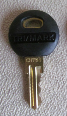 1 TRIMARK KEY CH751 RV LOCKS BAGGAGE DOORS UTILITY RV KEY Free Shipping ...