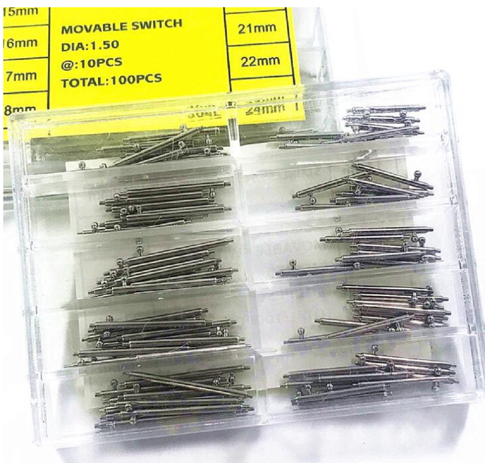 1.5/1.8mm Stainless Steel Quick Release Spring Bar with Movable Switch ...