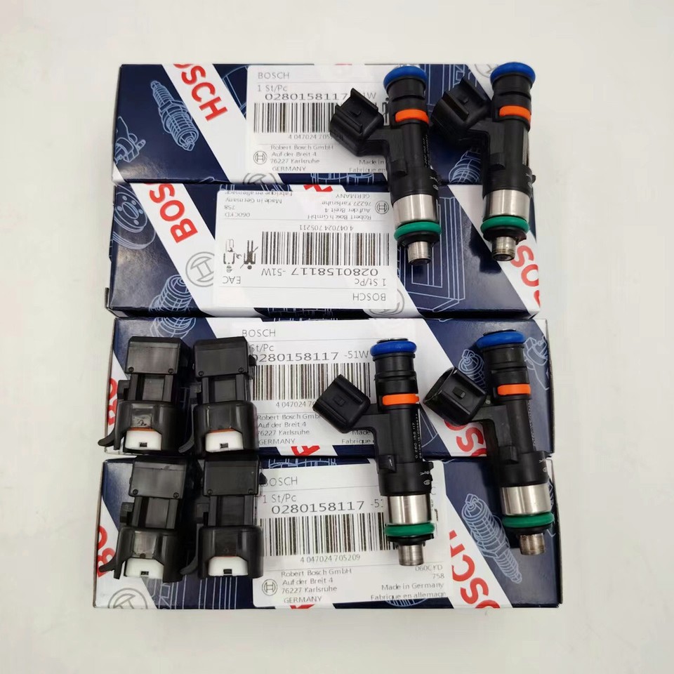 2000-05 VW Golf MK4 1.8T Turbo 20V Bosch EV14 52lb 550cc Fuel Injectors ...