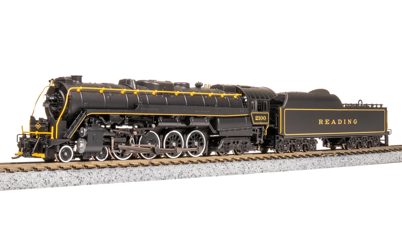 BROADWAY LIMITED 7403 N READING T1 4-8-4 EXCURSION 2100 PARAGON4 SOUND ...