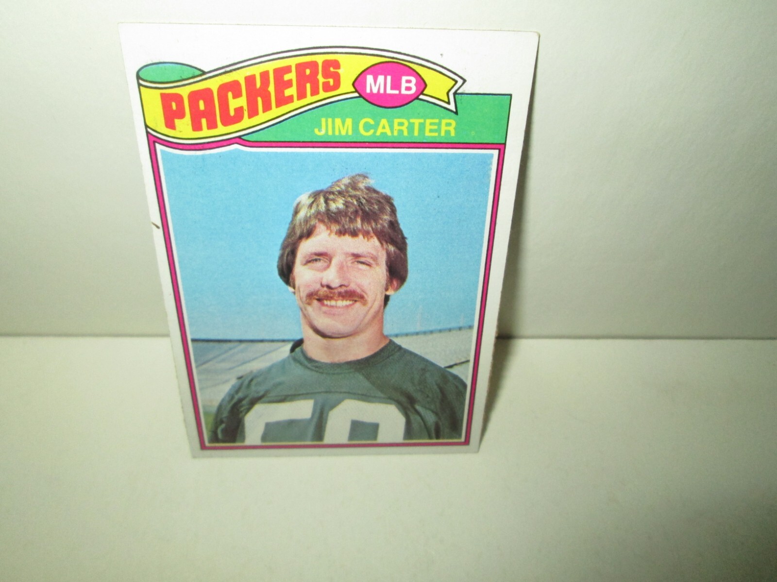 JIM CARTER 1977 TOPPS FOOTBALL CARD #287 GREEN BAY PACKERS LB Exc | eBay