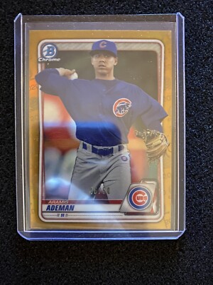 aramis ademan bowman chrome Gold Refractor. 46/50 | eBay