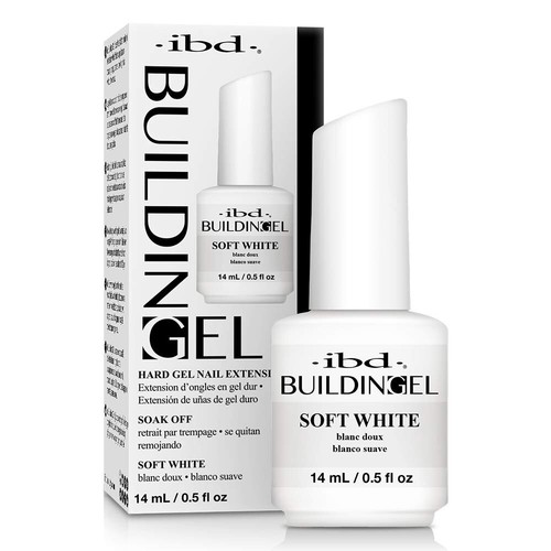 ibd Building Gel Hard Gel Nail Extension Soft White 0.5 oz | eBay