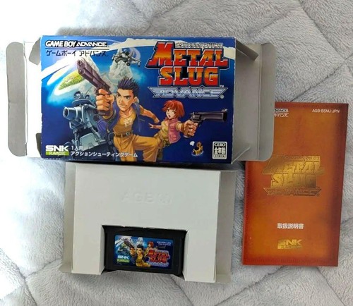 Game Boy Advance GBA Software with Box Metal Slug Advance | eBay