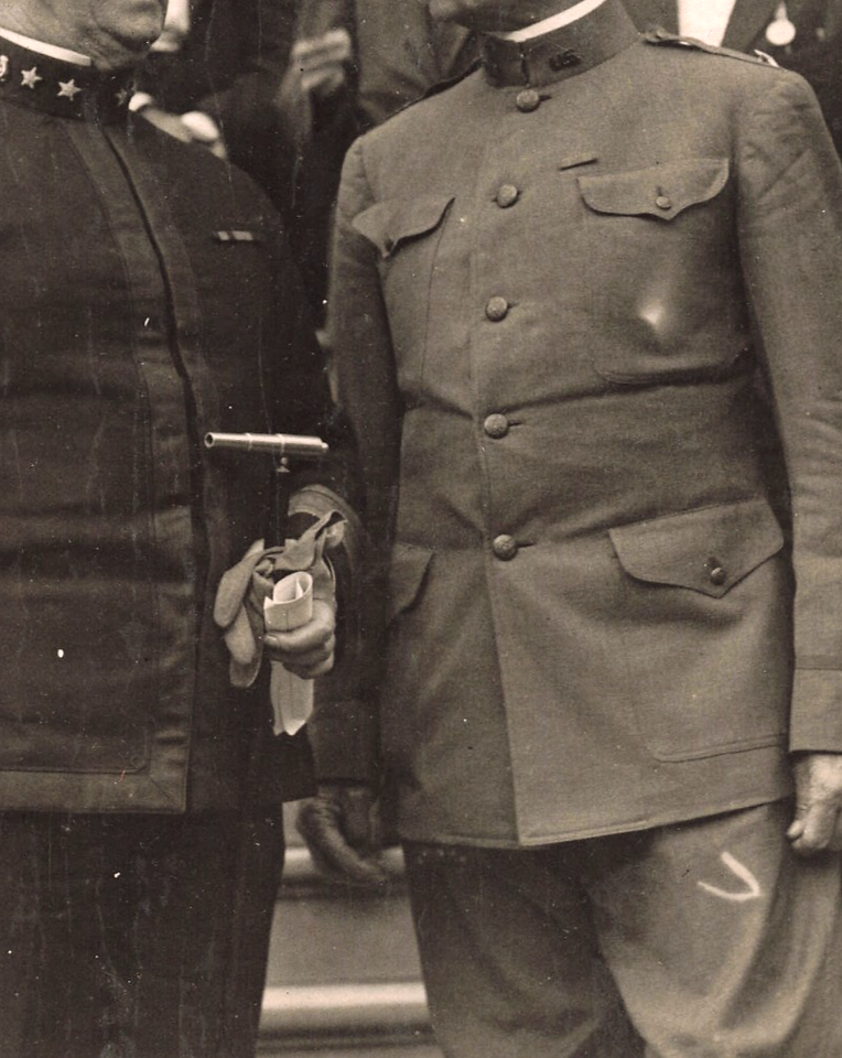 Admiral Nathaniel Usher & General Eli Hoyle c1917 Photo World War 1 NYC ...