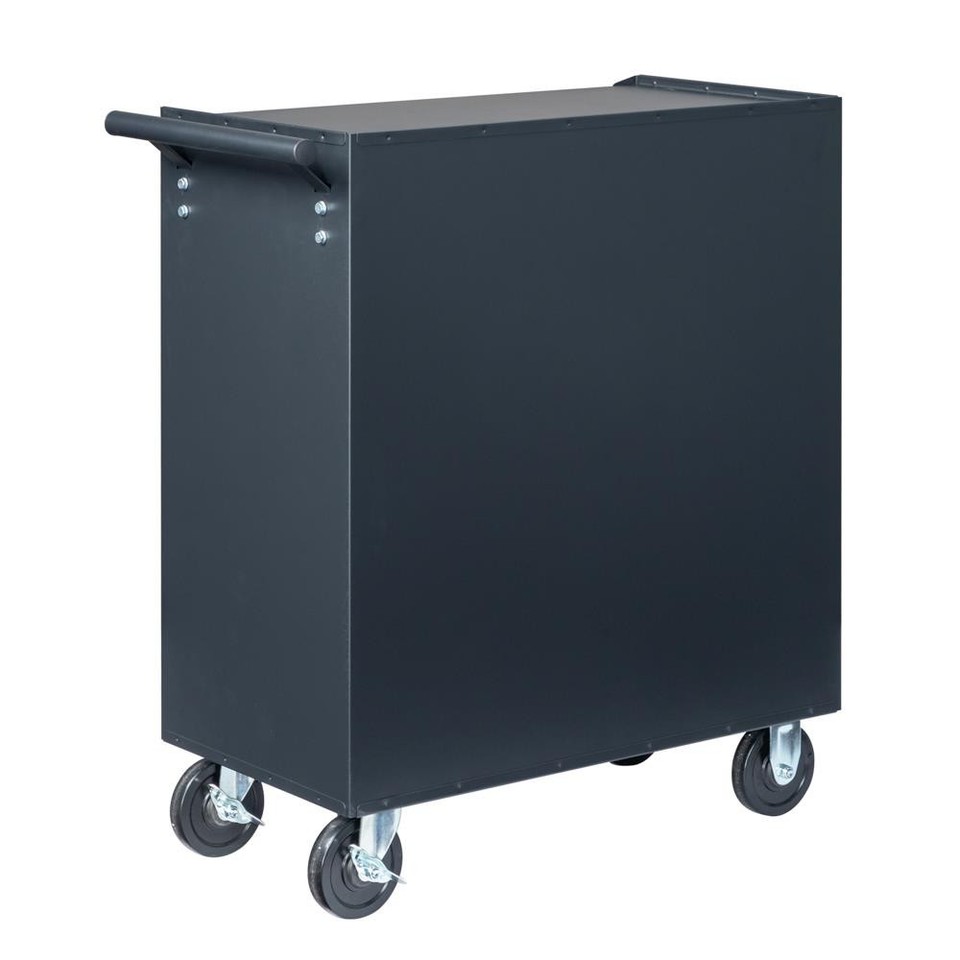 4-Drawer Rolling Tool Chest with Lock & Key Tool Storage Cabinet with ...