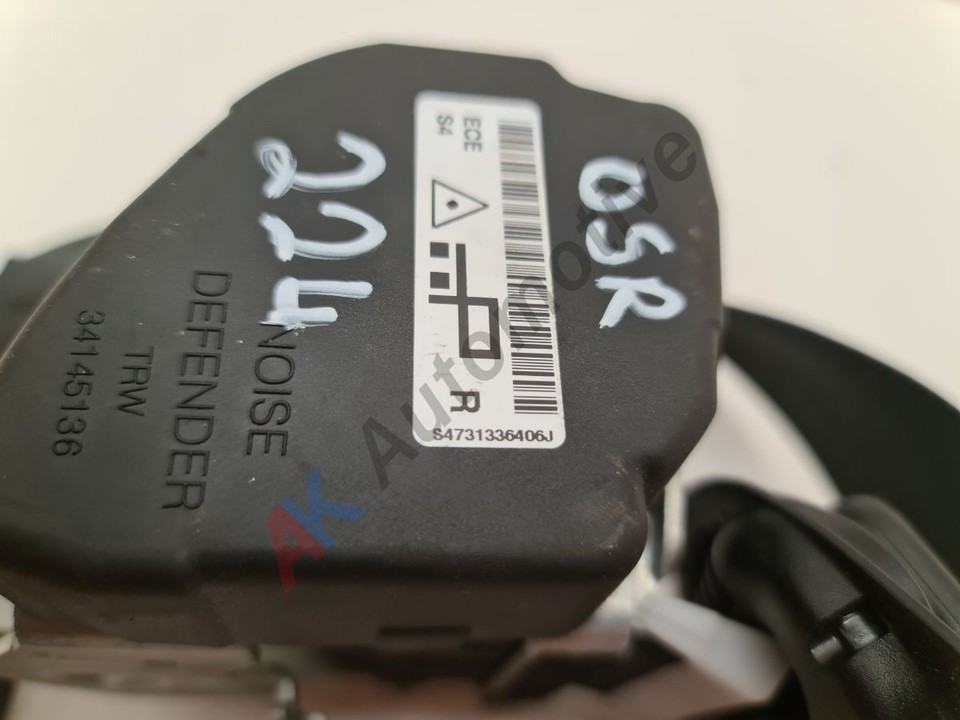 MINI COOPER S ONE F56 3dr Right Rear Seat Belt | eBay UK