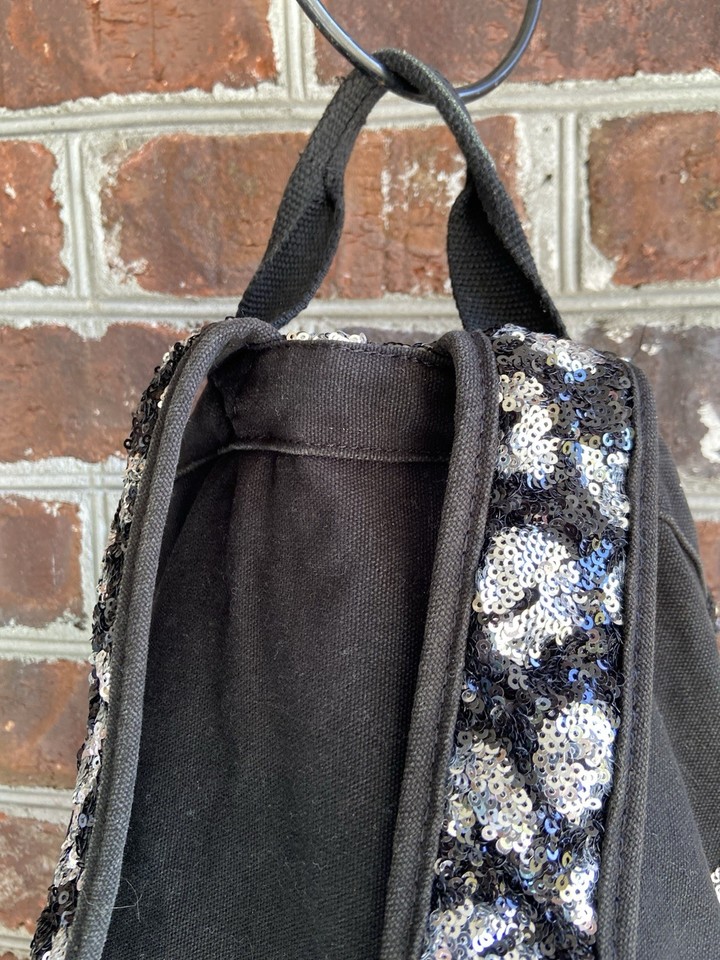 Limited Edition Victoria's Secret PINK Black & Silver Cheetah Sequined ...