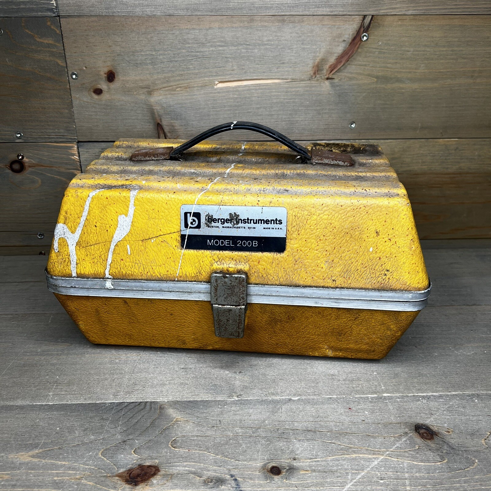 Berger Instruments Model 200B TRANSIT Surveying Level With Case for ...