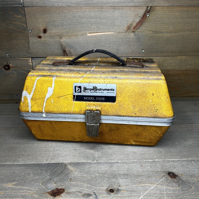 Berger Instruments Model 200B TRANSIT Surveying Level With Case for ...