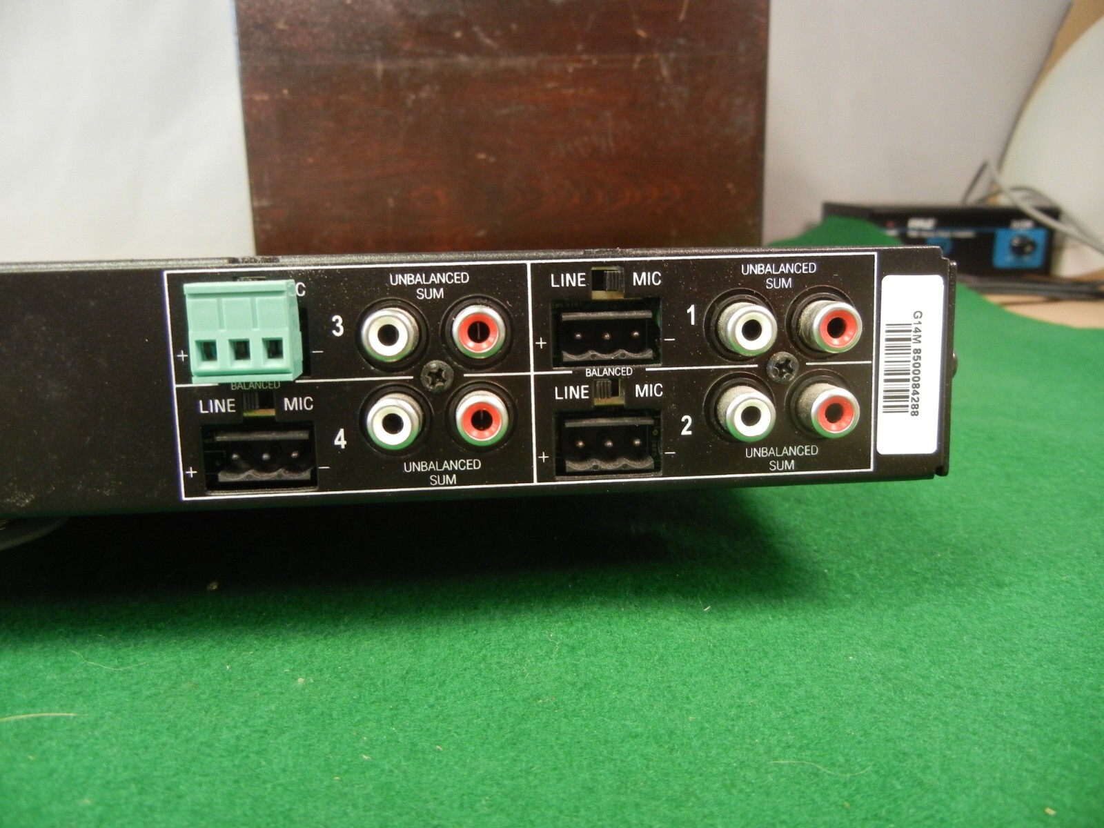 Crown 14M Four Input One Output Pre-Amplifier Preamp Mixer | eBay
