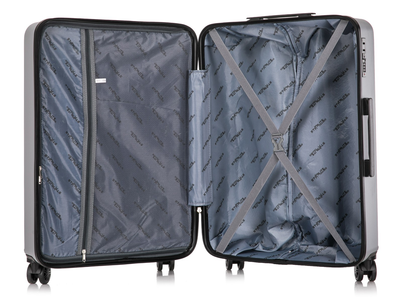 29" Extra Large Hard Shell Suitcase Lightweight 4 Wheel Spinner Luggage ...