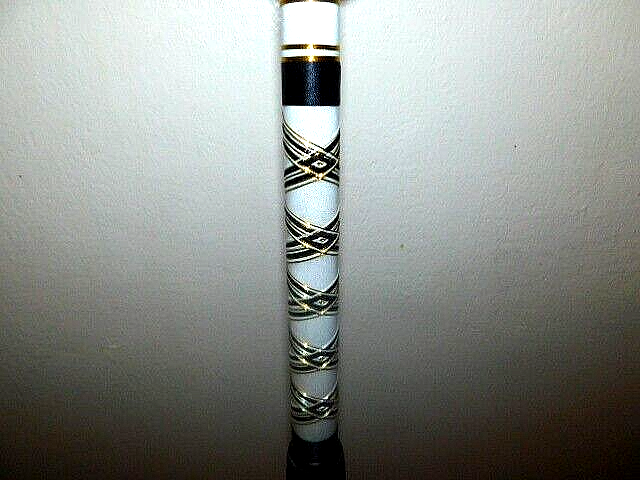 CUSTOM CONVENTIONAL ROD 7' WHITE PEARL MARBLE 25-50 LB TURBO & SHRINK ...