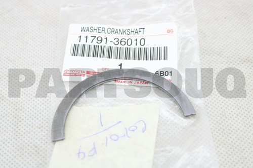 1179136010 Genuine Toyota WASHER, CRANKSHAFT THRUST, UPPER 11791-36010 ...