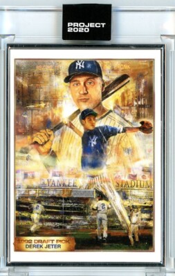 TOPPS PROJECT 2020 DEREK JETER - ANDREW THIELE AP 01/20 Silver Frame ...