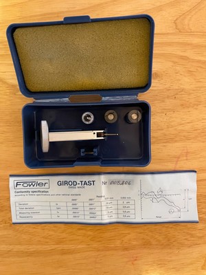 Indicators - Fowler Dial Test Indicator