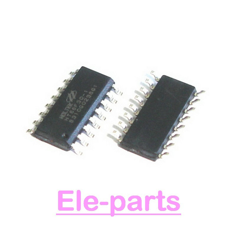 1 PCS HT66F30-1 SOP-16 SMD-16 Enhanced Flash Type 8-Bit MCU with EEPROM ...