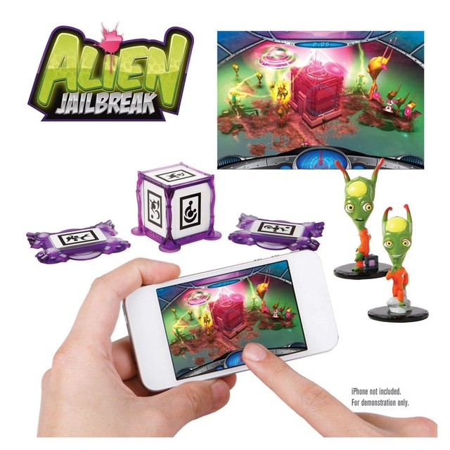 APPGEAR Alien Jailbreak Jail Break Augmented Reality Game for iPhone ...