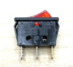 LECI RS606B-101N011CRB Rocker Switch 3Pins 2Positions 16(4)A 125/250VAC ...