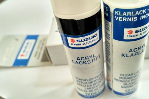 BRAND NEW Genuine Suzuki TOUCH UP PAINT Stick Pen Brush Set UNIVERSE ...