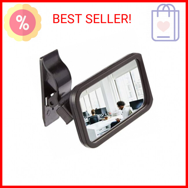 Clip-on Rear View Mirror for PC Monitors or Anywhere by Modtek 1 for ...