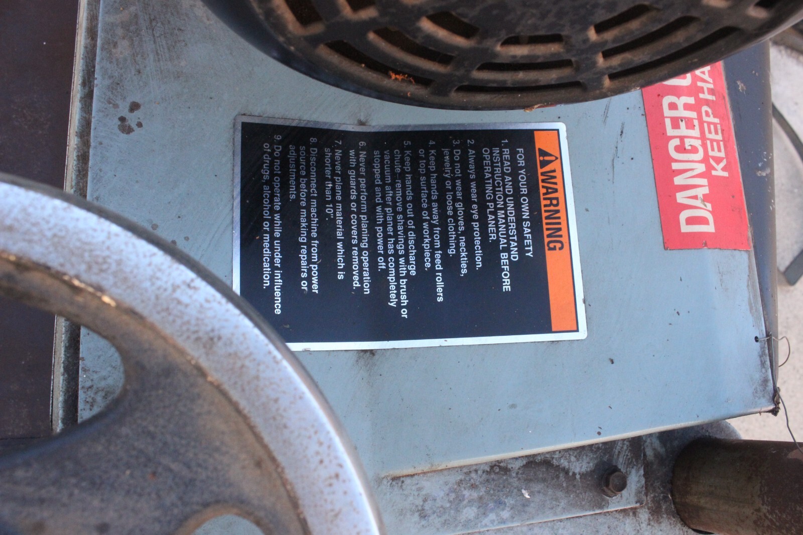 DELTA DC-380 PLANER 2 HP INDUSTRIAL MOTOR (7 HP PEAK) RUN GREAT | eBay