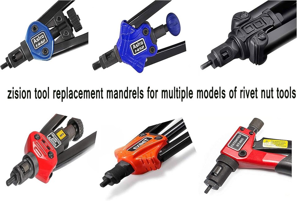 Rivet Nut Tool Tip, Replacement Mandrel | eBay