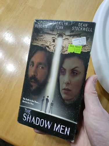 THE SHADOW MEN (VHS) Eric Roberts, Sherilyn Fenn, Dean Stockwell OOP ...