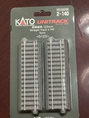 Kato 2-140 HO Scale 123mm (4 7/8") Straight Track [4 pcs] UniTrack | eBay