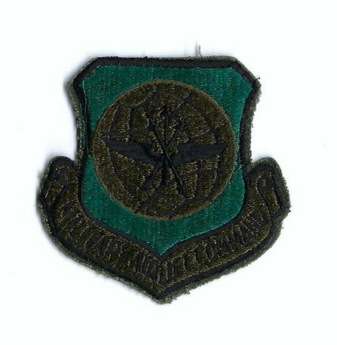 USAF US Air Force Military Airlift Command Patch 3in x 3in subdued | eBay