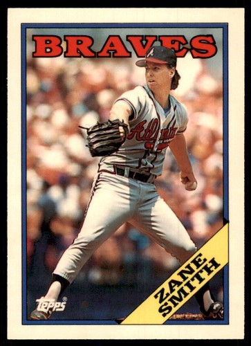 1988 Topps Tiffany Zane Smith Baseball Cards #297 | eBay