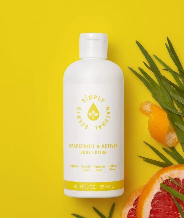 Simply Natural Scents Body Lotion 10-oz vegan paraben free: Grapefruit ...