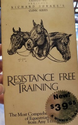 VHS Resistance Free Training (the young horse) Richard Shrake A Winning ...