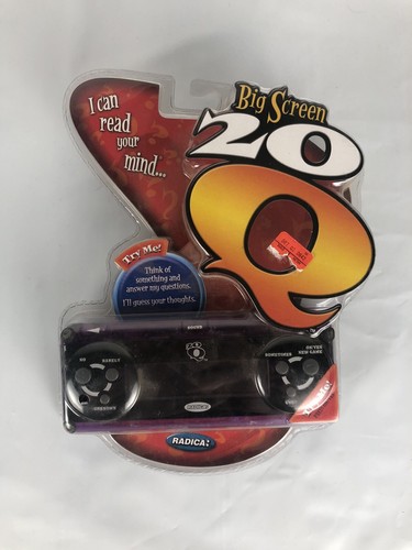 VTG Radica Big Screen 20Q Questions 2007 Electronic Handheld Game ...