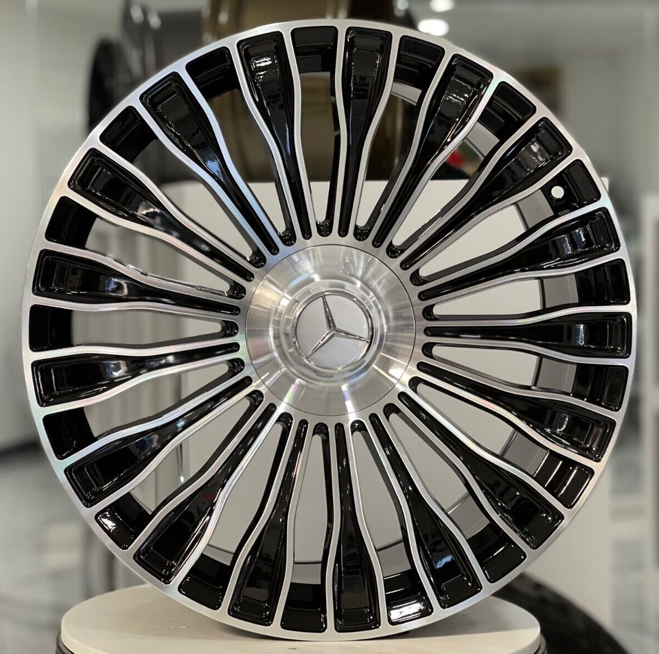 20" Maybach Style Wheels Fits Mercedes E350 E400 S550 S580 S600 GLC GLE ...