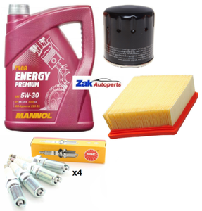 Service Kit Ford Fiesta 1.2, 1.4, 1.6, 1.8 Petrol MK7 Service Kit 5w-30 ...