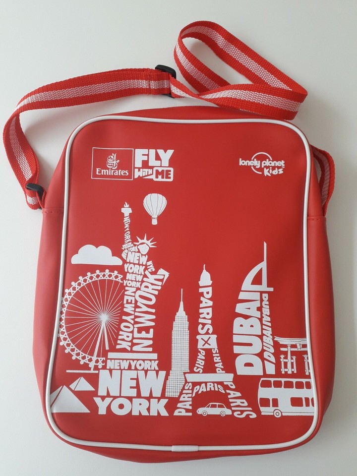 Emirates Fly With Me Lonely Planet Kids Bag and Activity Books | eBay UK