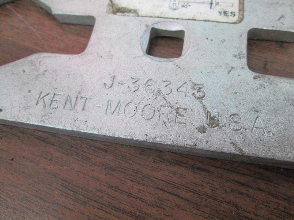 Kent Moore Special Service Tool Rack Cylinder Tube Wrench GM J-36343 | eBay