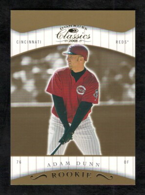 Adam Dunn /585 2001 Donruss Classics #119 SP Rookie Card | eBay