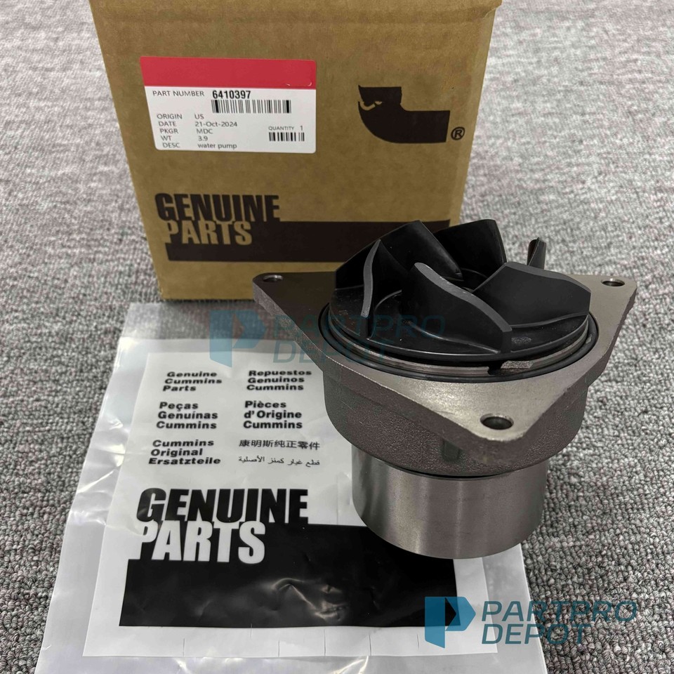 Genuine New Water Pump Kit Fit For Cummins 6410397 | eBay