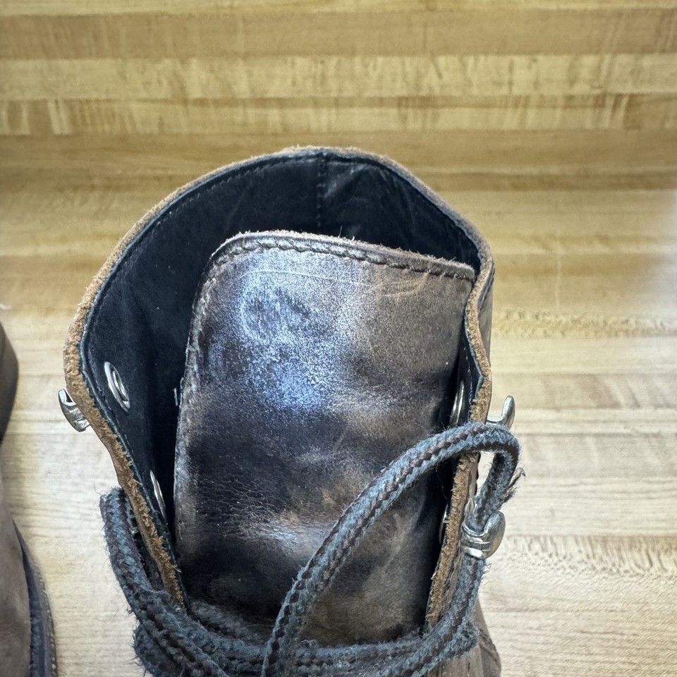 Thursday Everyday President Boots Mens Size 12 Brown Lace Up Leather ...