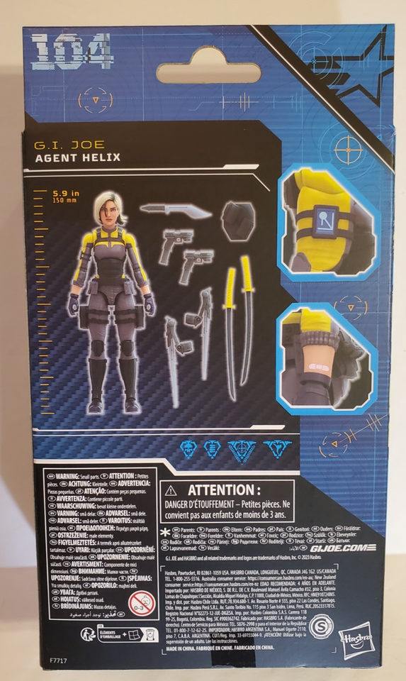 G.I. Joe Classified Series #104 Agent Helix Action Figure | eBay
