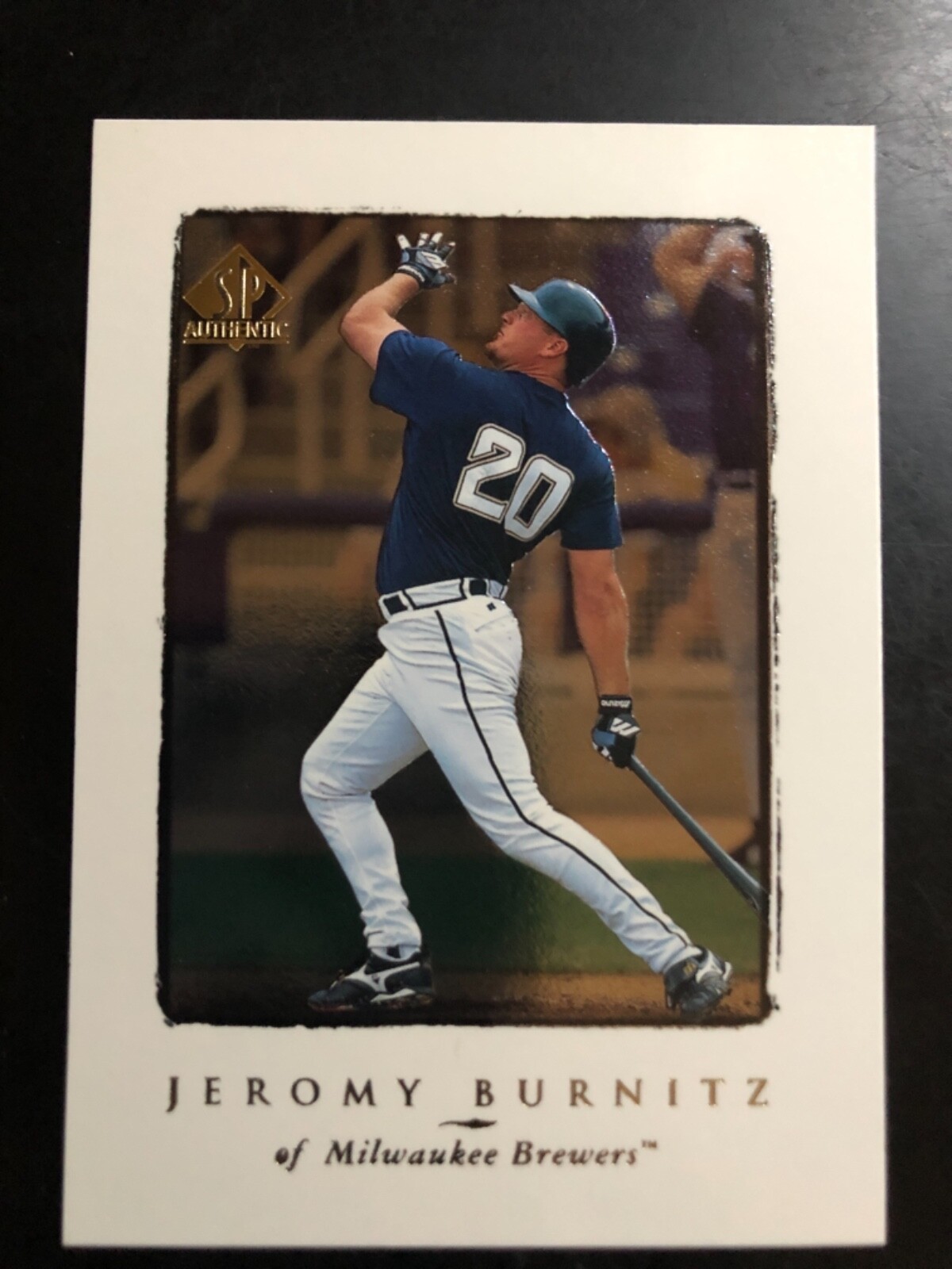 1998 SP Authentic #117 Brewers Jeromy Burnitz Baseball Card | eBay