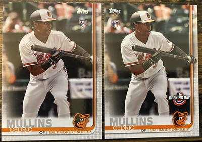 CEDRIC MULLINS 2019 Topps RC LOT! Series One #318 Opening Day #76 ...