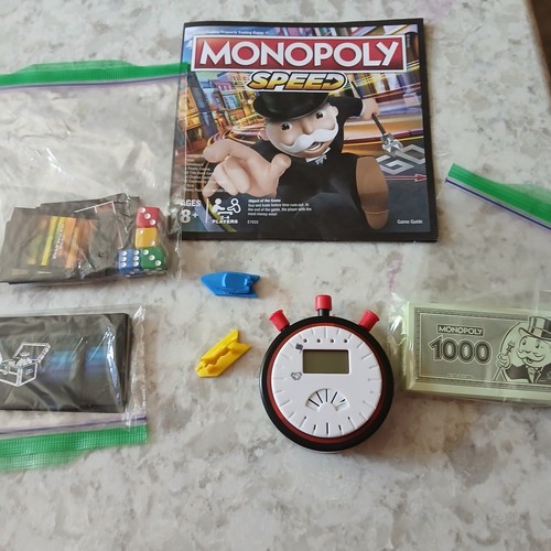 2018 Hasbro Monopoly Speed Fast Playing Board Game 630509885251 | eBay