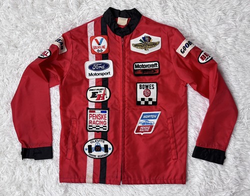 Vintage 1960’s Horizon Sportswear Racing Jacket w/Automotive Patches ...