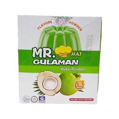 MR GULAMAN Buko Jelly Powder Buko Pandan (10x25g) | eBay UK