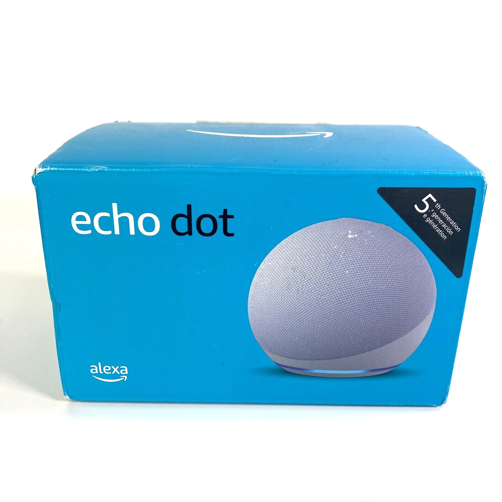 NEW! Amazon Alexa ECHO DOT 5th Gen. Smart Speaker - Glacier White C2N6L4